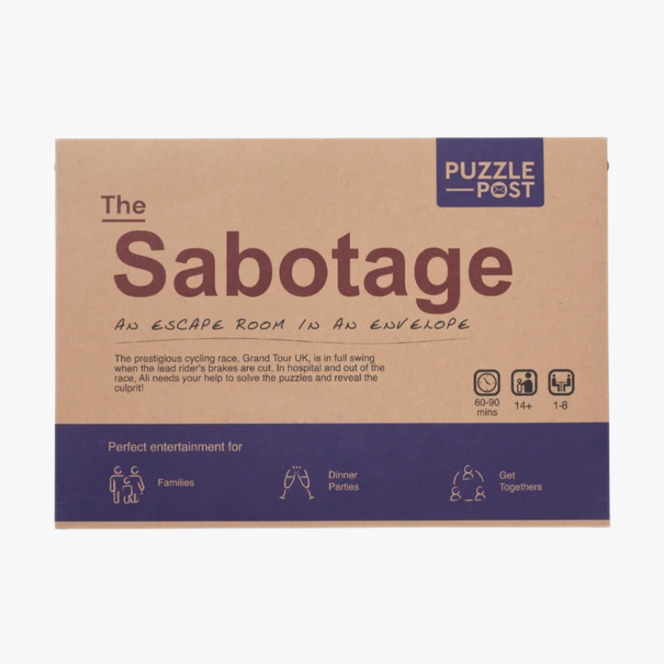 The Sabotage Game - An Escape Room In An Envelope – The Collaborative Store